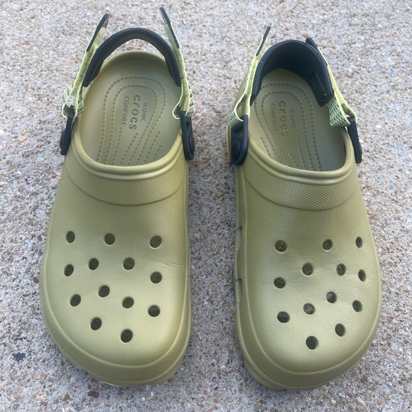 CROCS | Shoes | Green Crocs Iconic Comfort M9 W1 | Poshmark